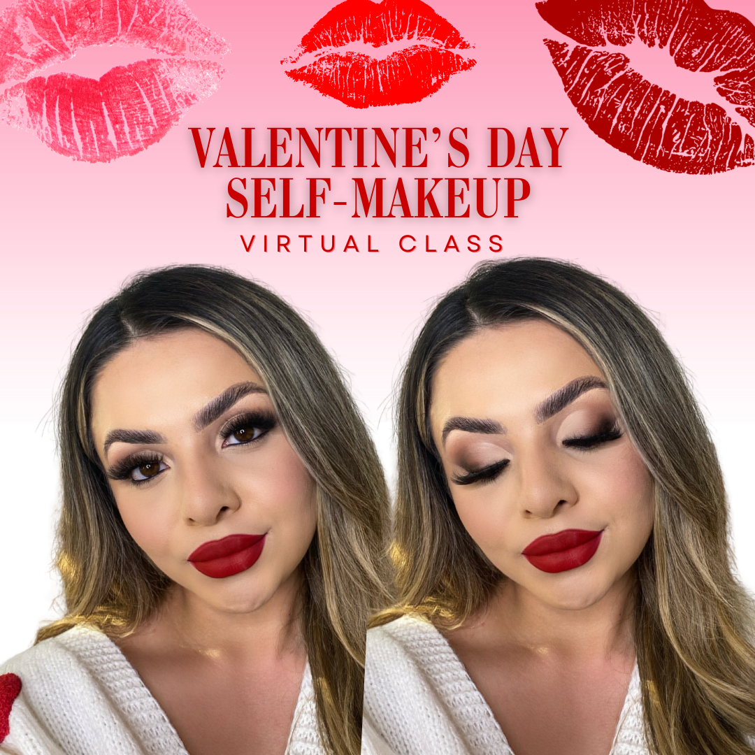 VALENTINE'S DAY VIRTUAL SELF MAKEUP CLASS – Drea Makeup
